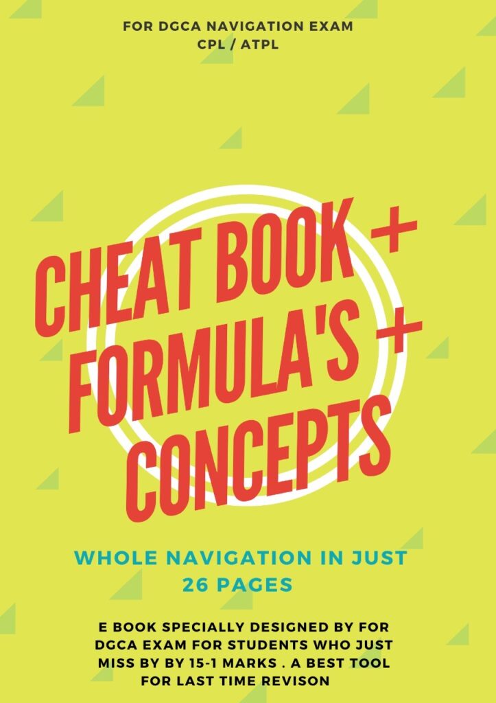 Air Navigation Cheat Book - DGCA Exam e-book by India's Best Academy.